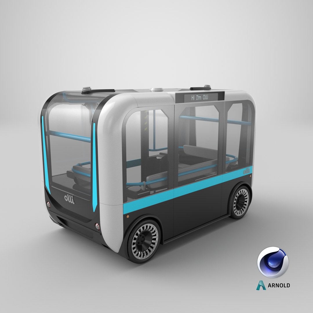 Olli bus 3D - TurboSquid 1301888