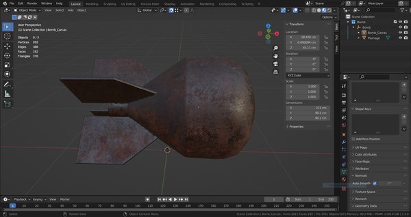 modelo 3d Bomb - TurboSquid 1958591