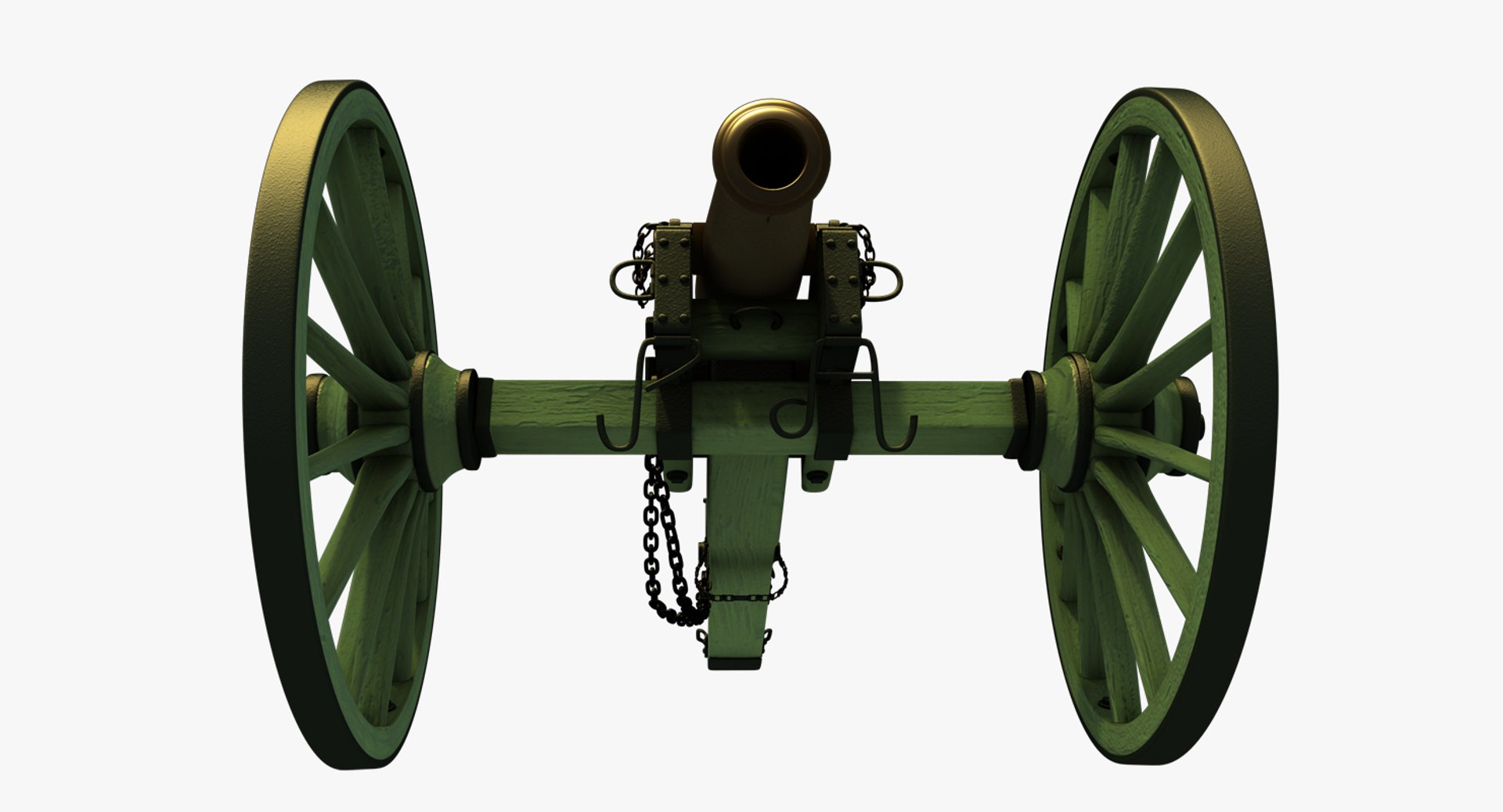 Free 1857 12-pounder Napoleon Field 3D - TurboSquid 1250839