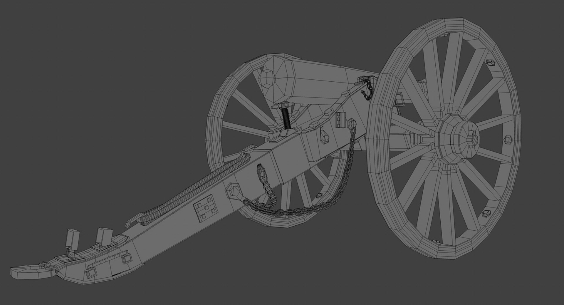 Free 1857 12-pounder Napoleon Field 3D - TurboSquid 1250839