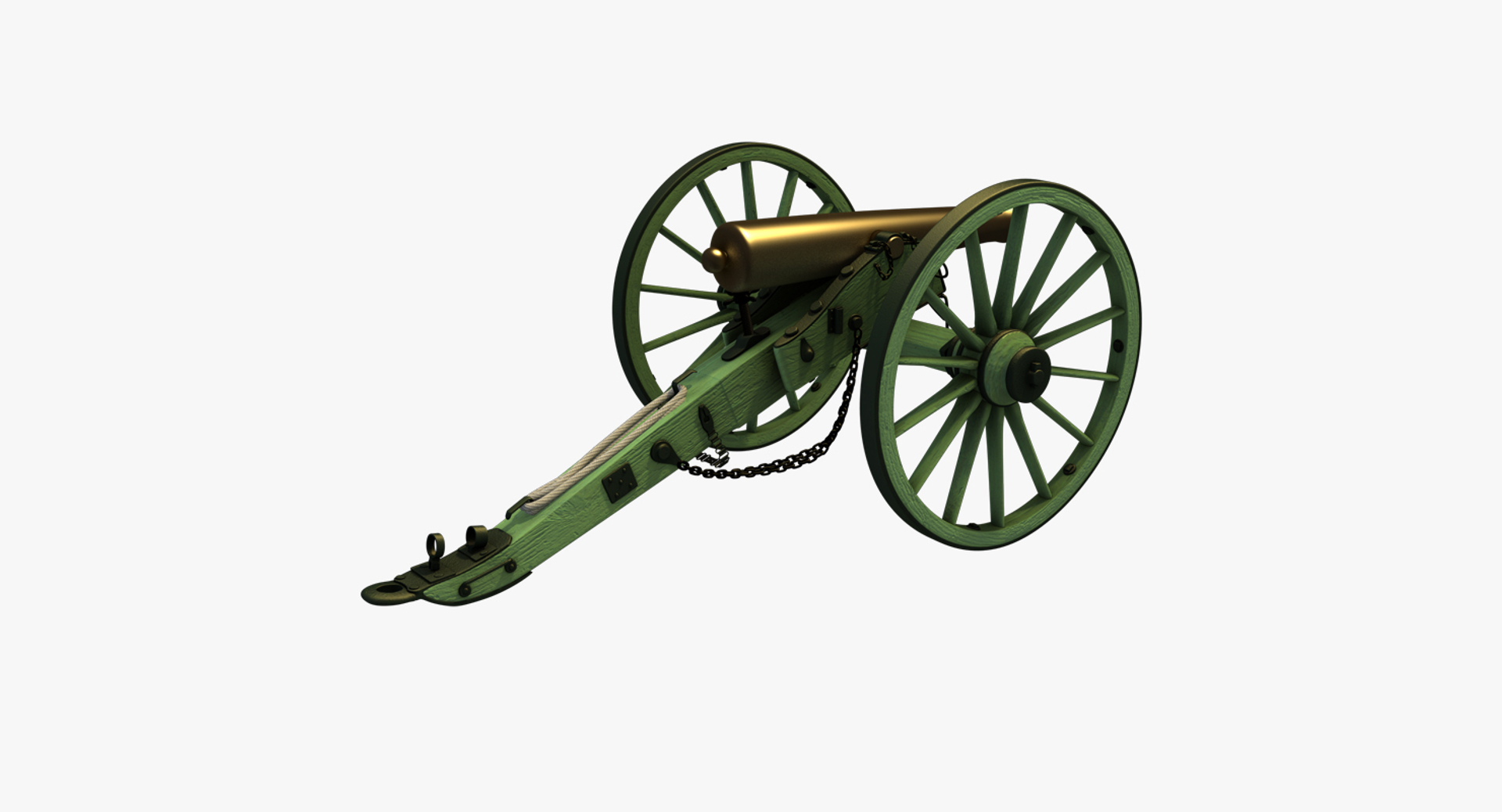 Free 1857 12-pounder Napoleon Field 3D - TurboSquid 1250839