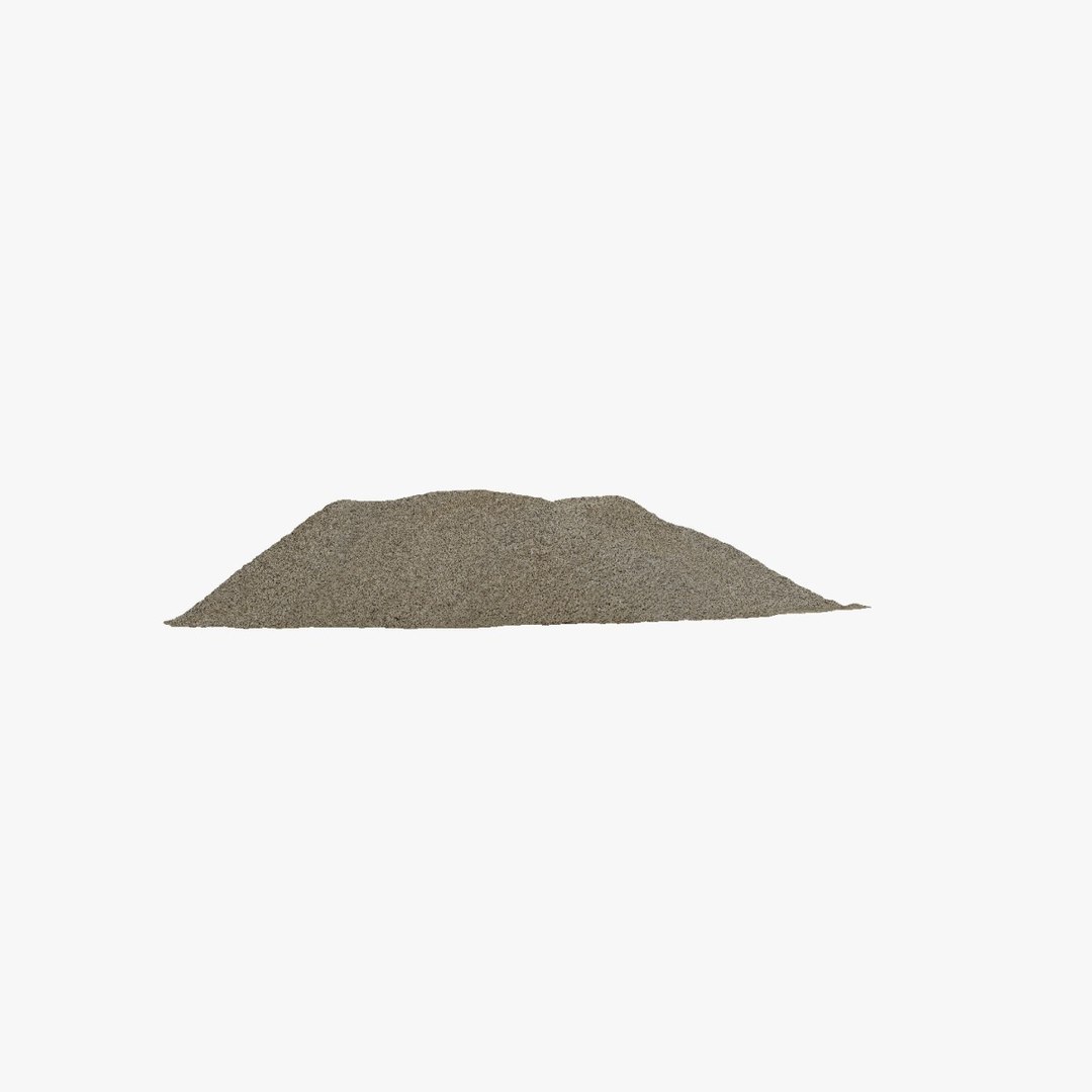 3D Pile of aggregates 13 model - TurboSquid 2092096