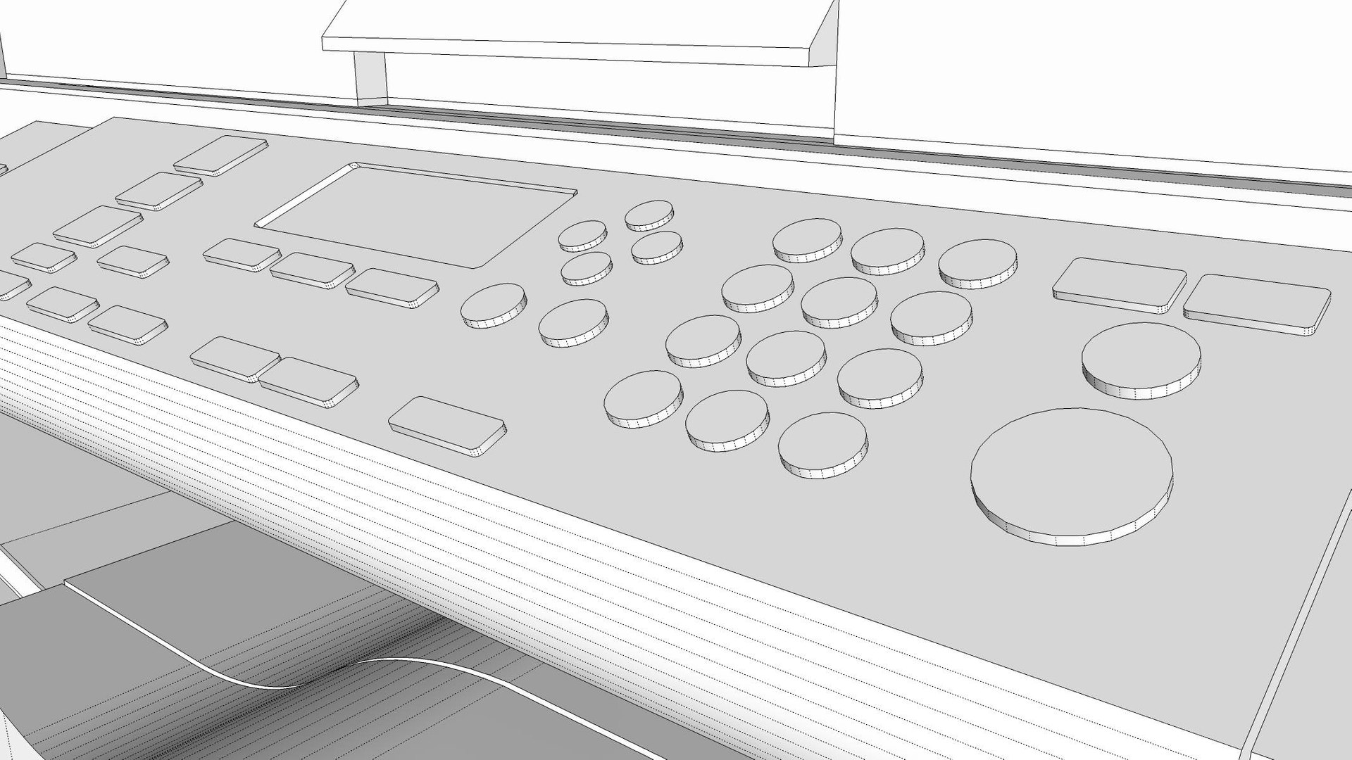 3d copy machine model
