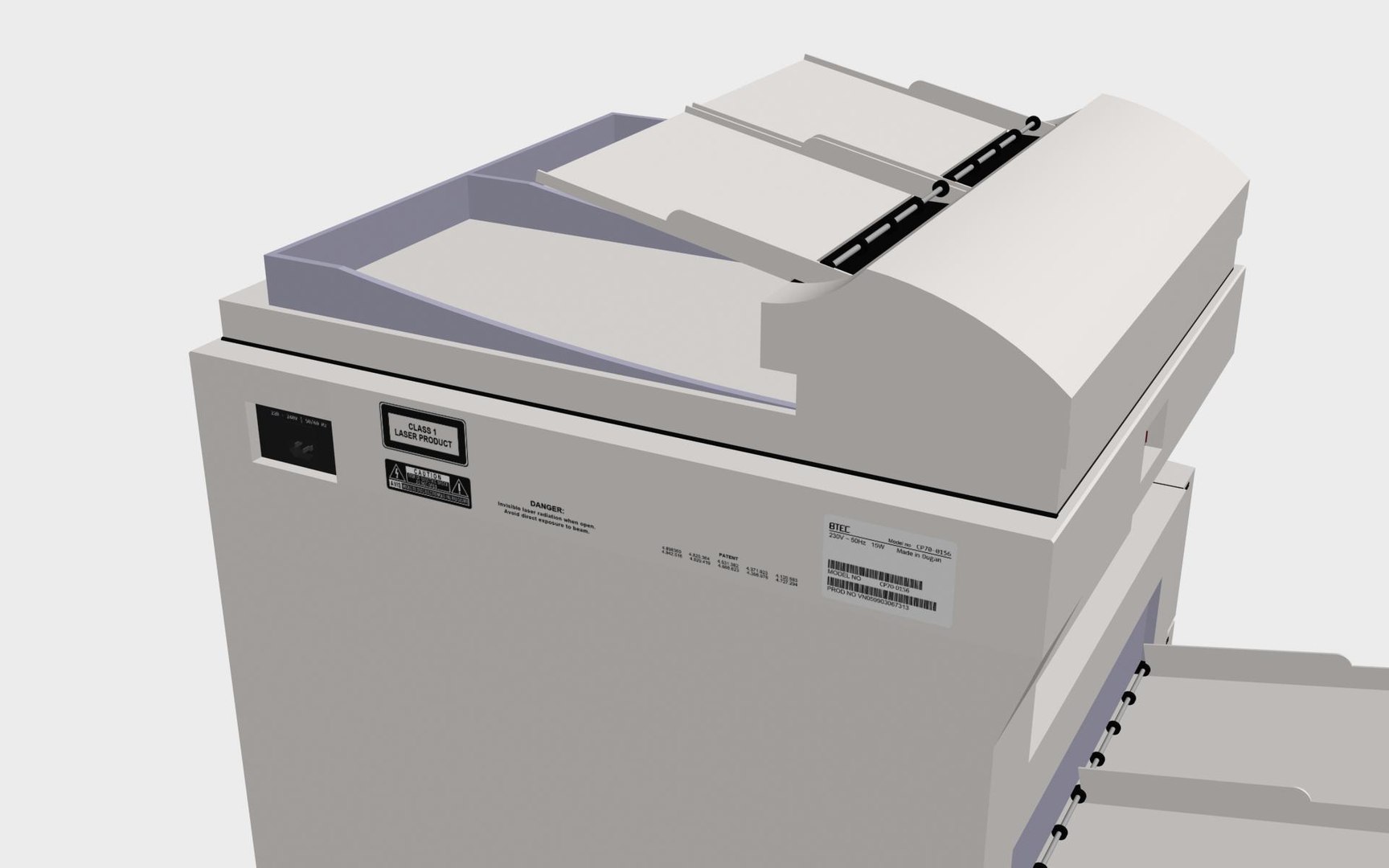 3d copy machine model