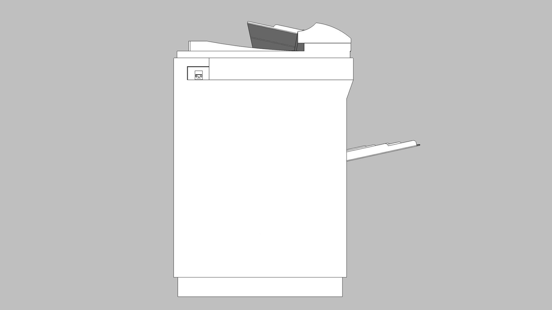 3d copy machine model