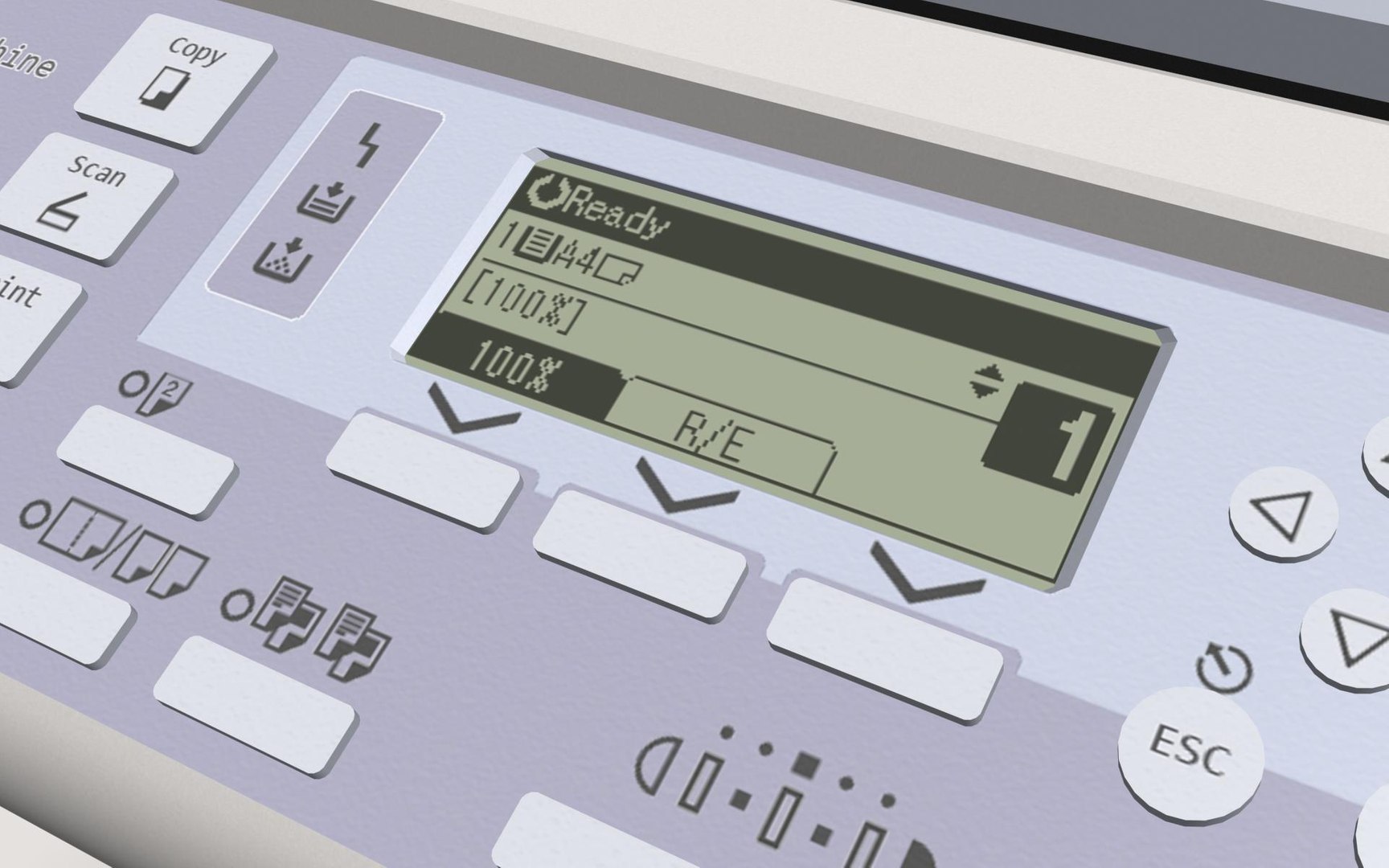 3d copy machine model