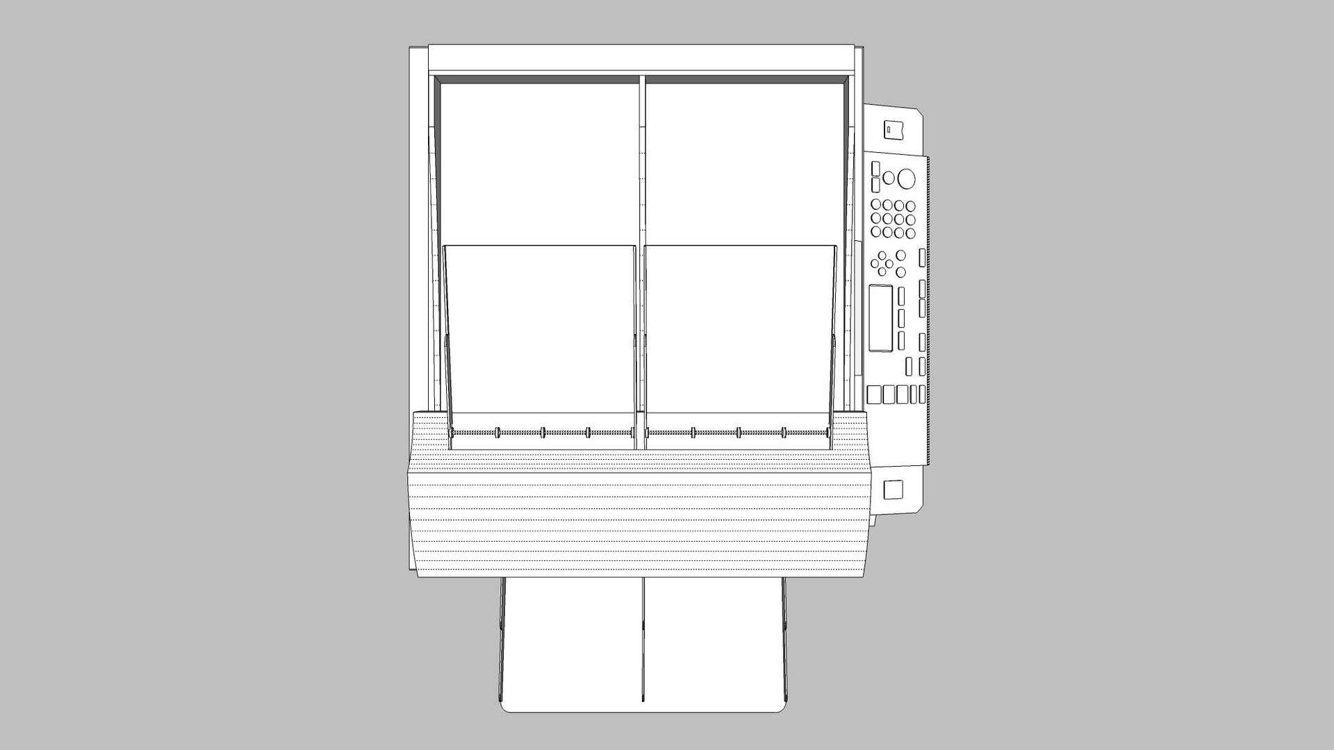 3d copy machine model