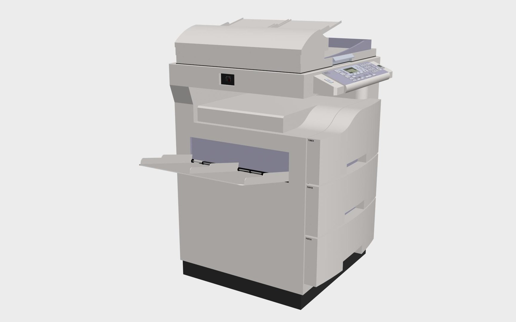 3d copy machine model