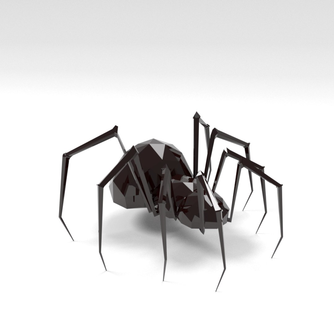 3D Spider Model - TurboSquid 1086241