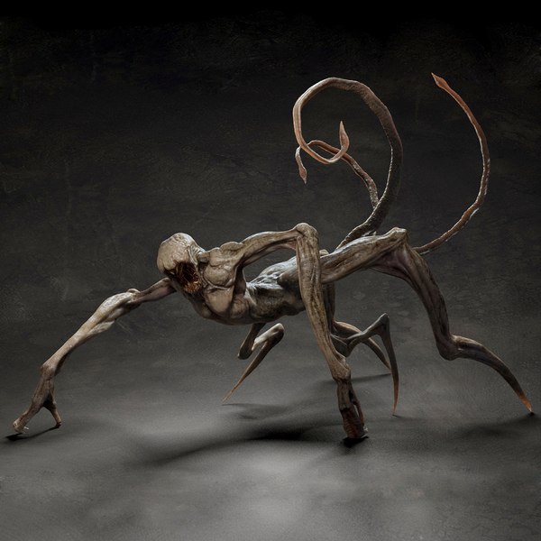 quadruped creature 3d model