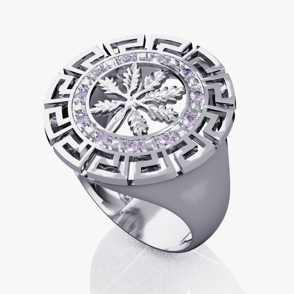 Leaf Ring 3D model - TurboSquid 1808318