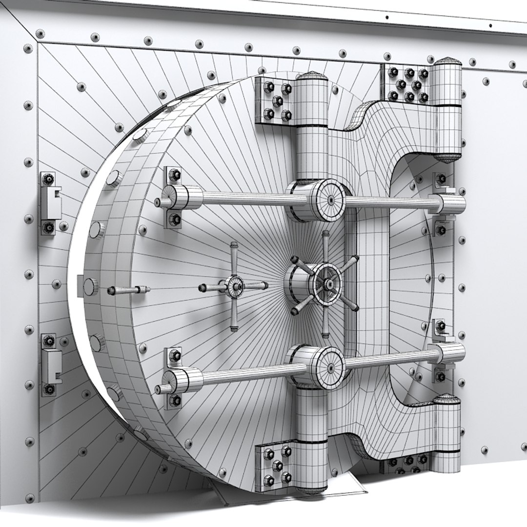 3d Max Bank Vault