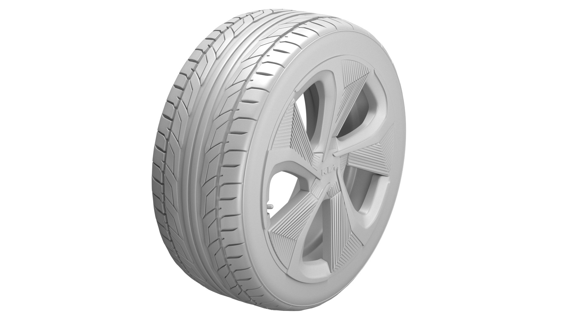 3D Model Kia Ev6 Rim - TurboSquid 1986345