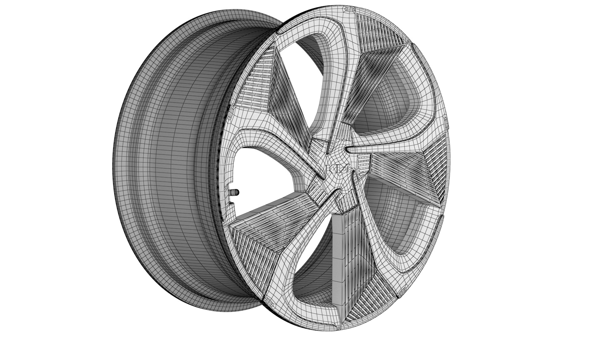 3D Model Kia Ev6 Rim - TurboSquid 1986345