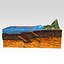 Earthquake Modeled 3d Model
