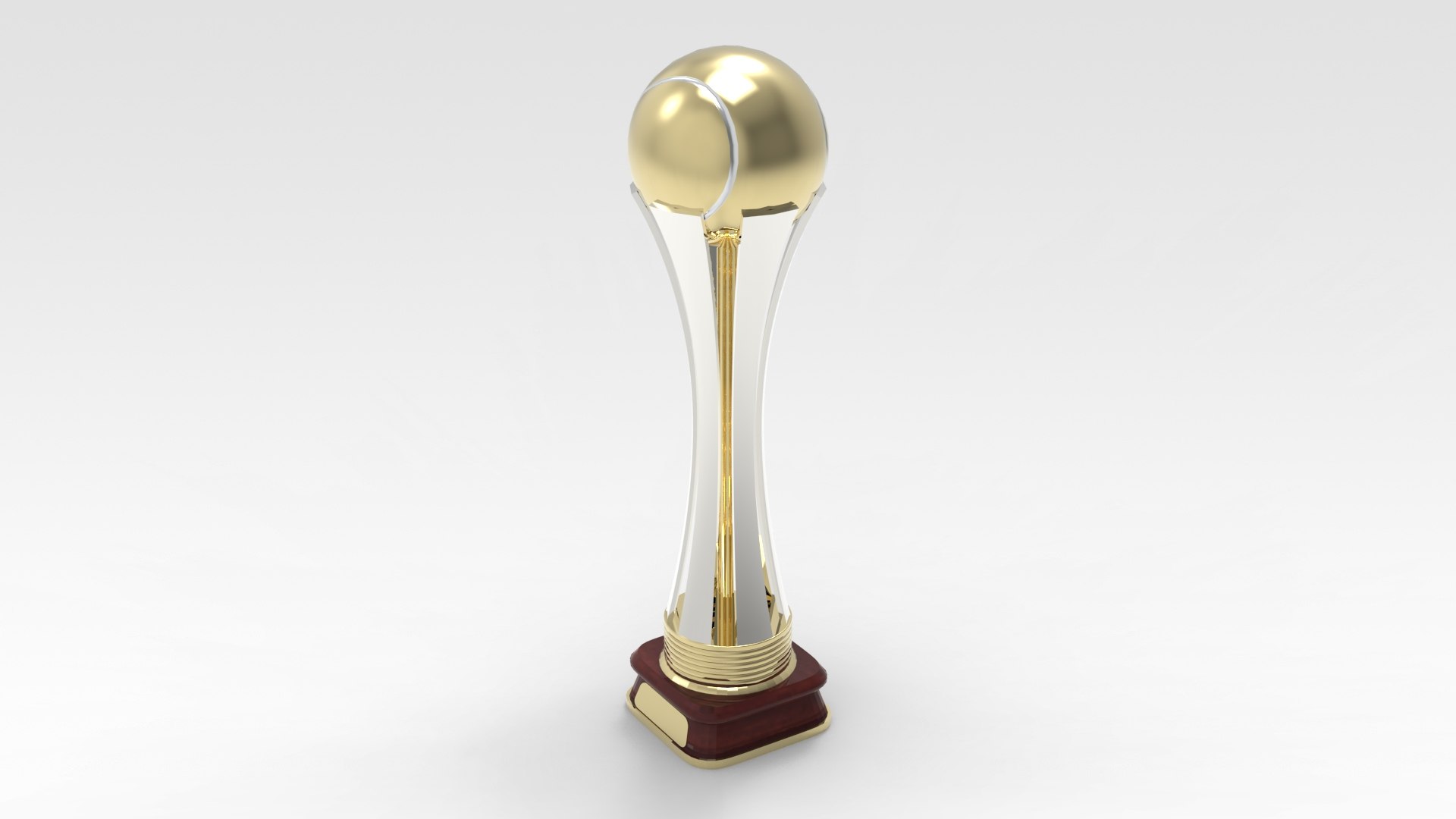 3D Model Tennis Trophy - TurboSquid 2184117
