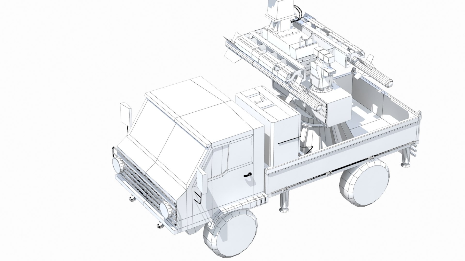 Azarakhsh Low Altitude Air Defense System 3D Model - TurboSquid 2200688