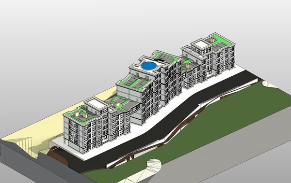 3D AutoCAD drawing revit rvt bim