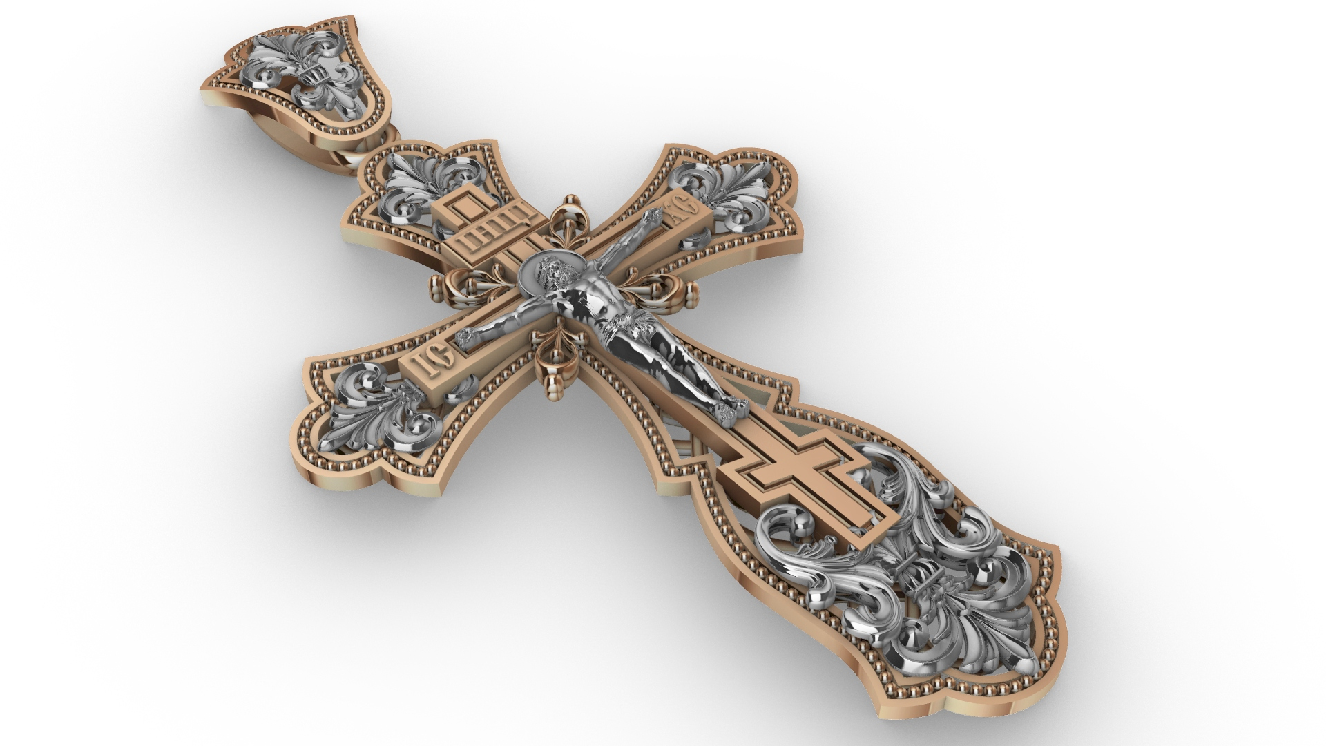 modelo 3d Cruz ortodoxa - TurboSquid 1693623