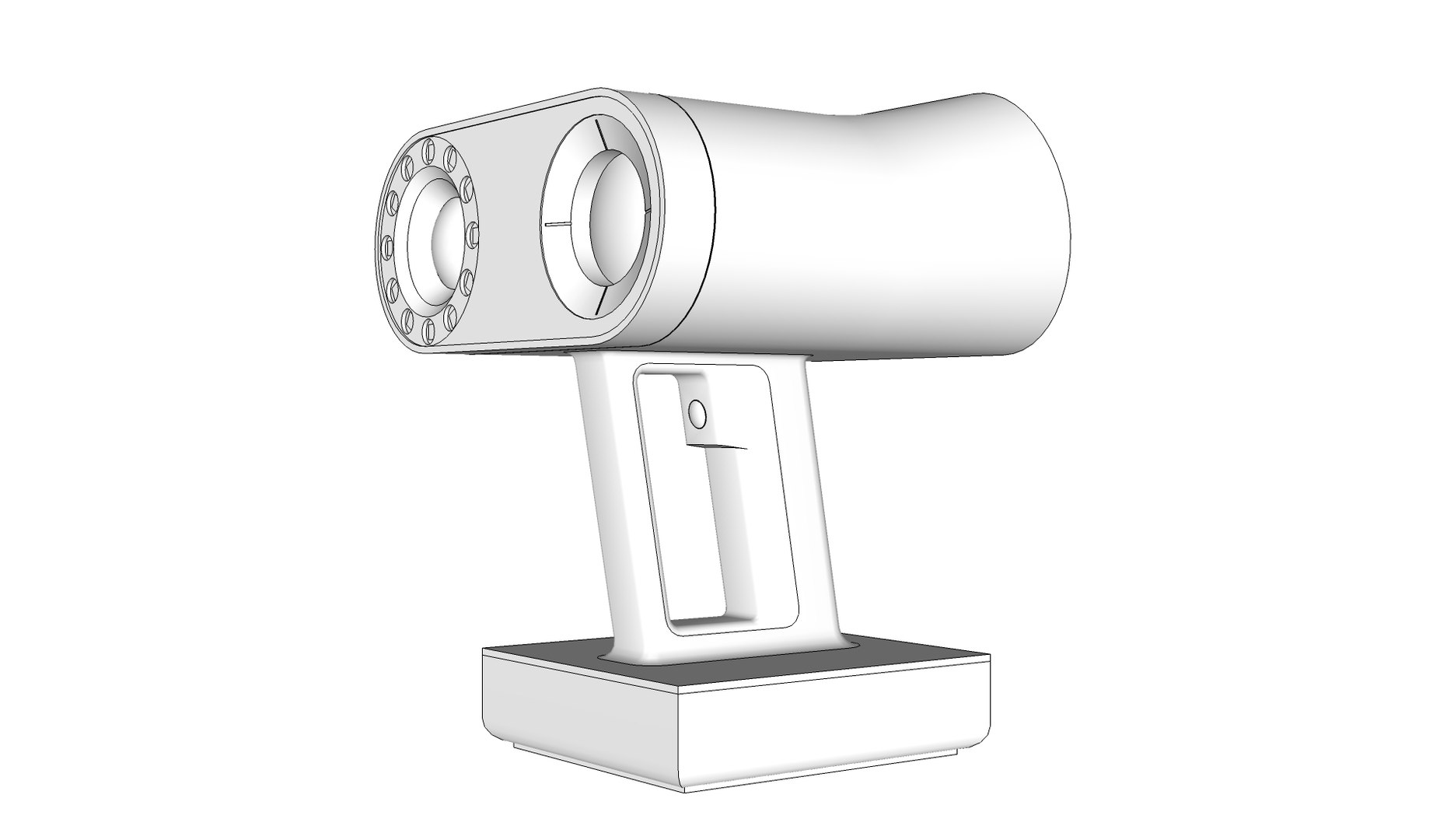 Handheld Scanner 3D model - TurboSquid 2039996