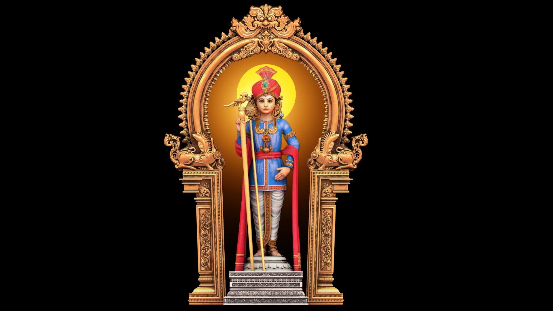 Thiruchendur Murugan 1 3D Model - TurboSquid 2333446