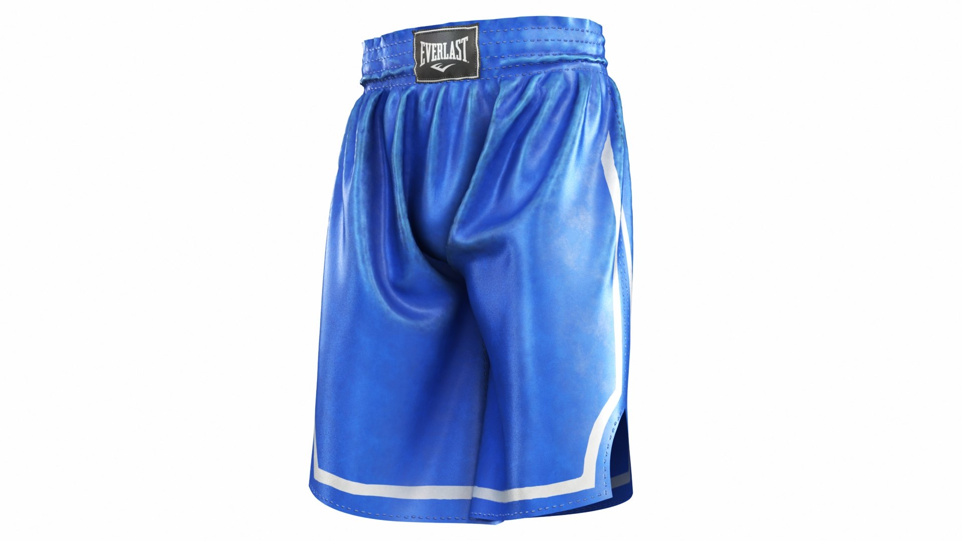 3D Boxing Short Blue Model - TurboSquid 1947917