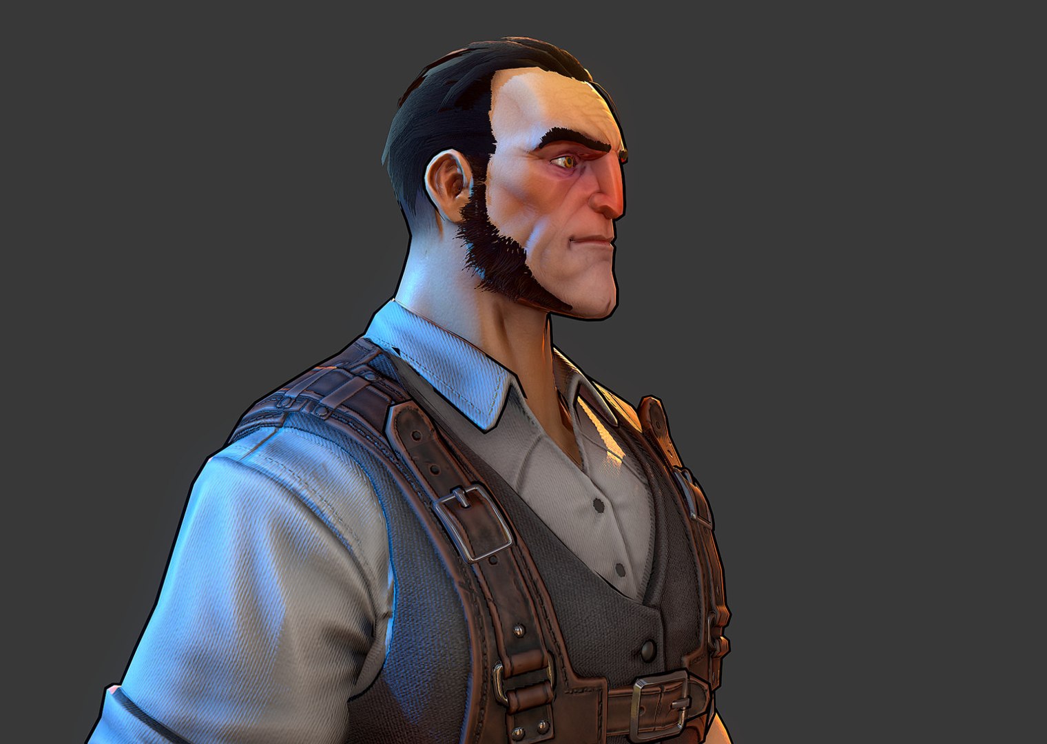 Rig Animation 3D Model - TurboSquid 1435861