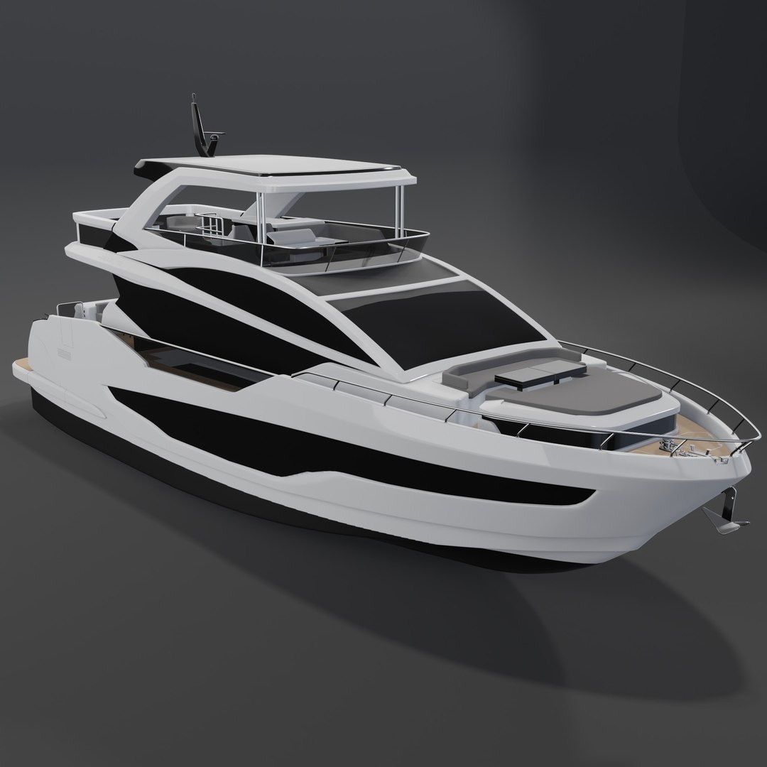 Pearl 72 Luxury Motor Yacht 3D 3D - TurboSquid 2260056