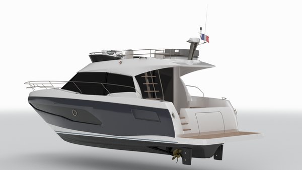 modelo 3d Yate Prestige F-Line 420 - TurboSquid 2138704