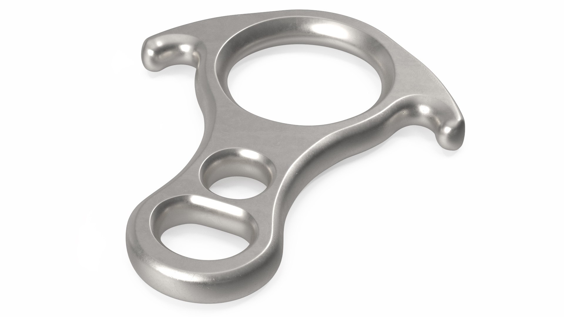 3D Stainless Steel Rescue Figure Eight Belay - TurboSquid 2191639