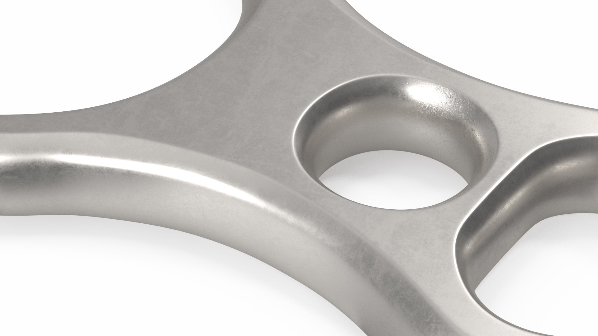 3D Stainless Steel Rescue Figure Eight Belay - TurboSquid 2191639