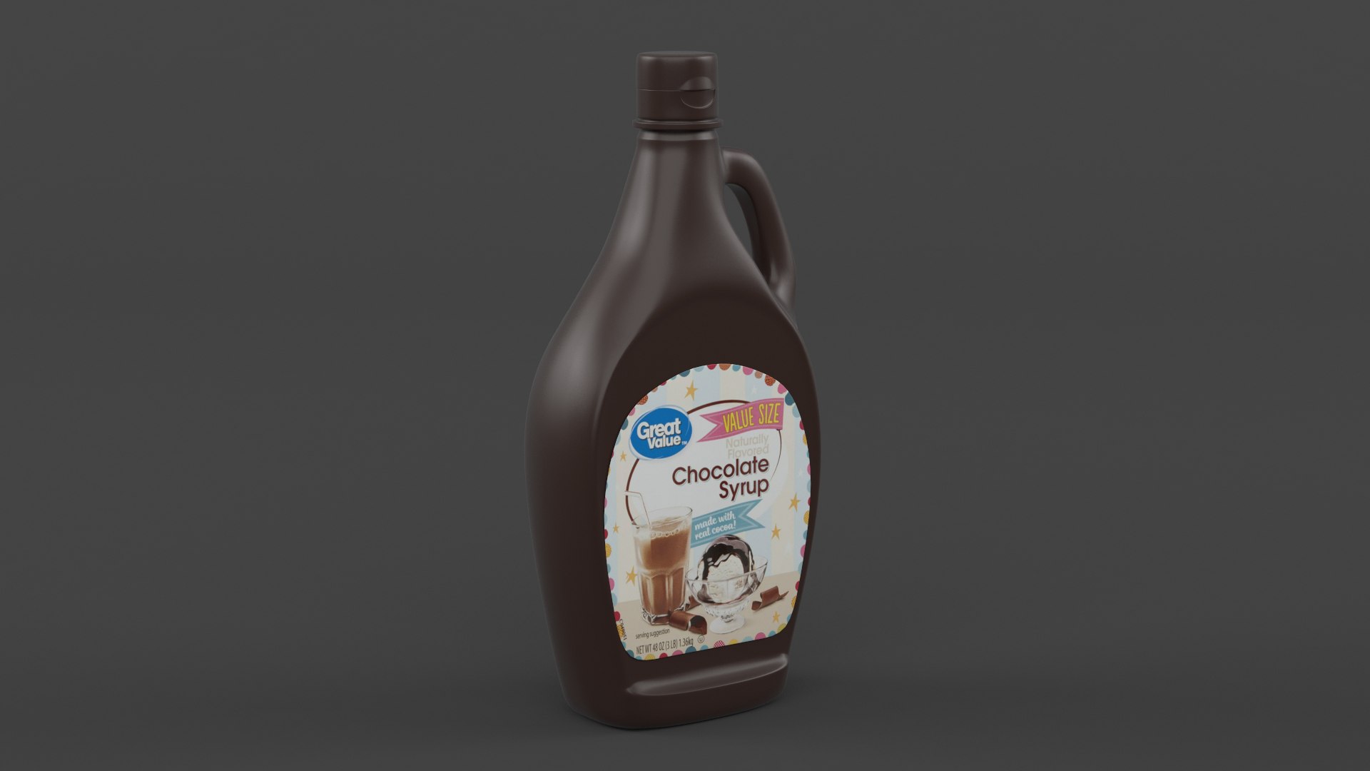 Chocolate Syrup 3D - TurboSquid 1979562