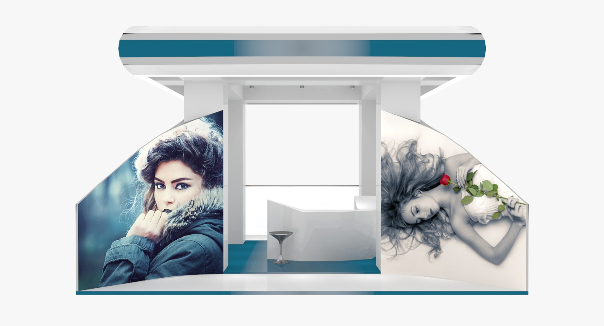 Exhibition Expo Stand Model - TurboSquid 1356636