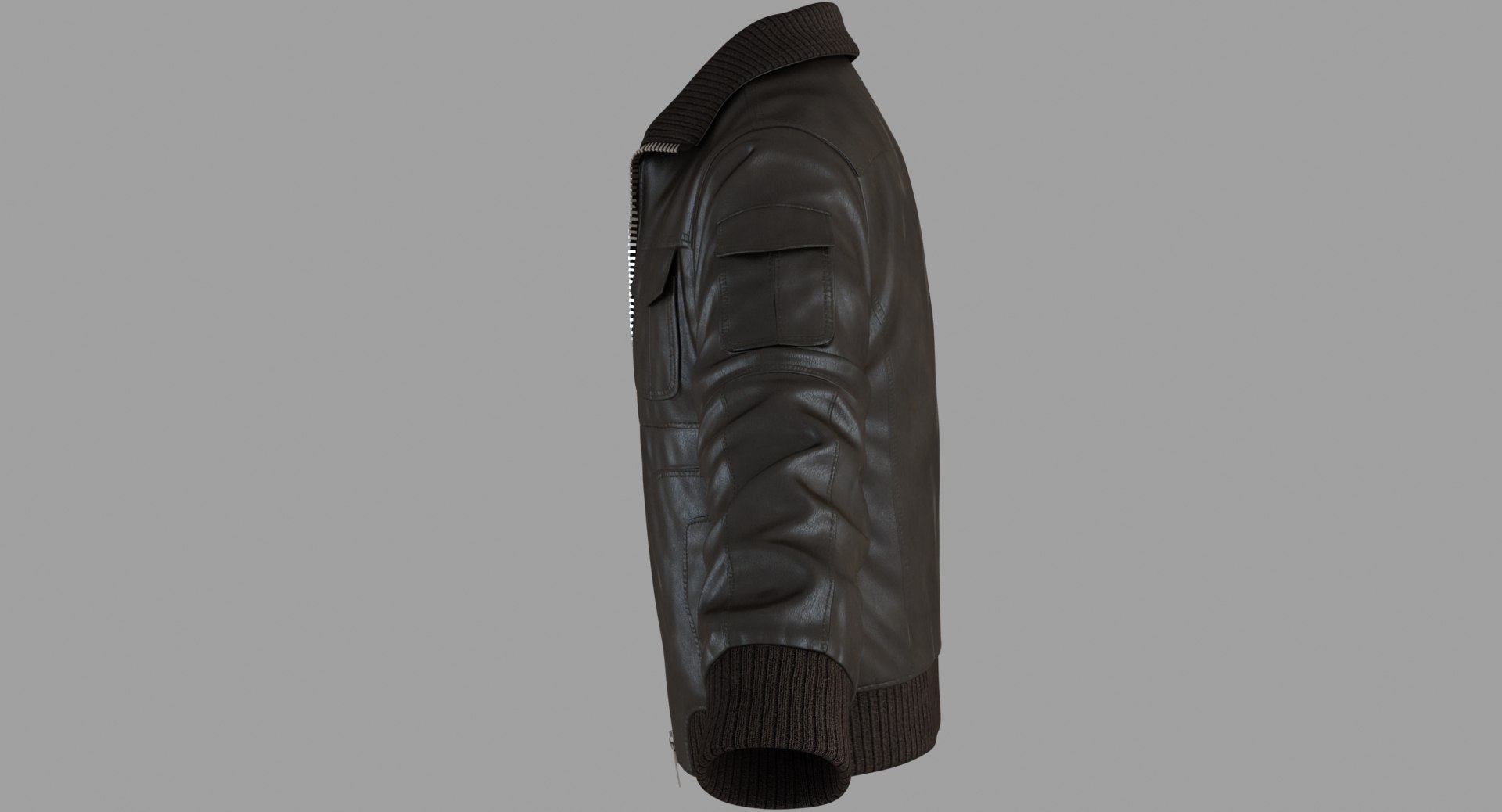 man s jacket 3d max