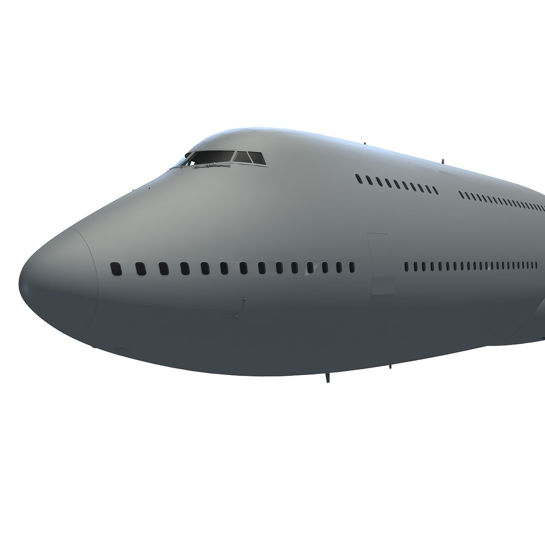 aircraft aerial scene air 3d model