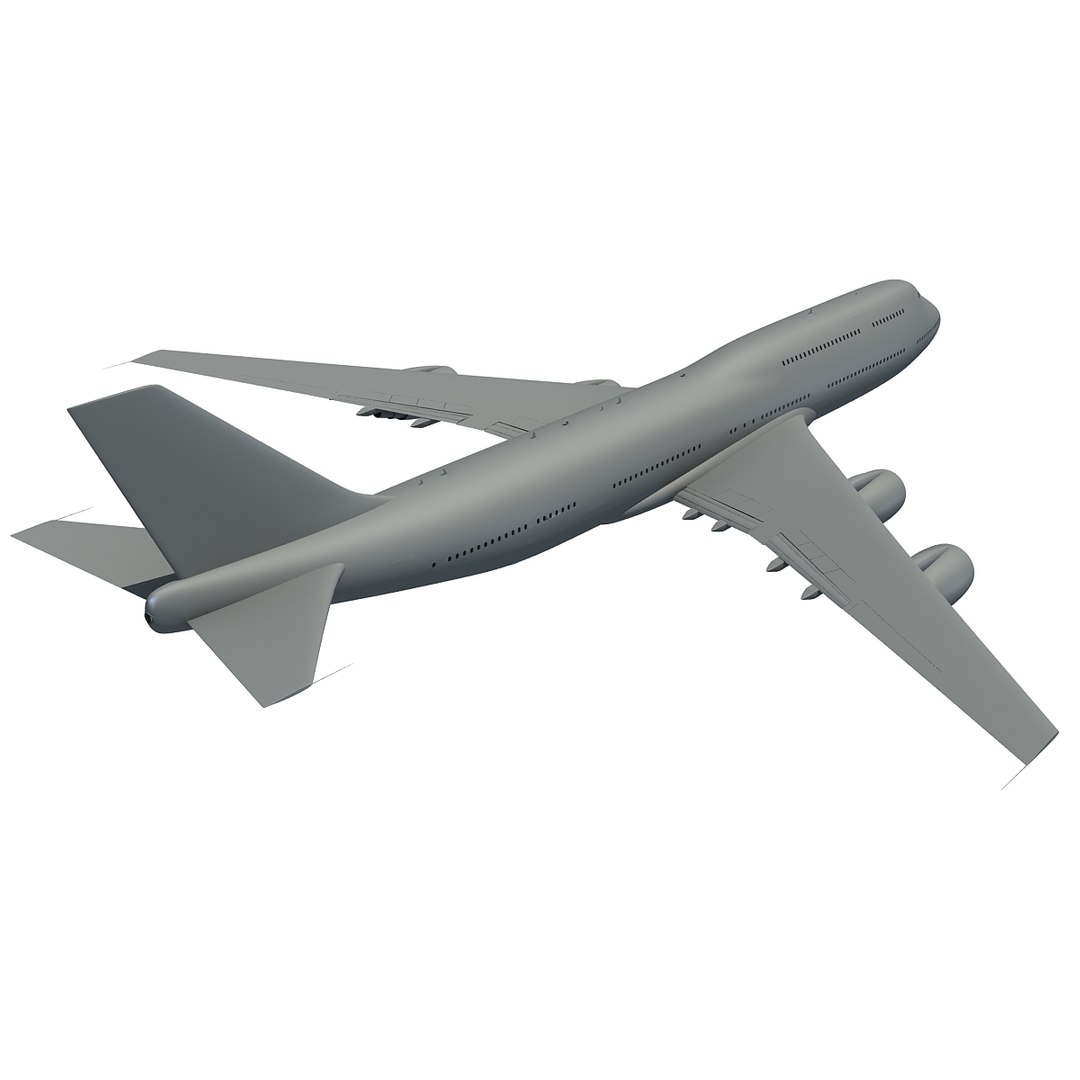 aircraft aerial scene air 3d model