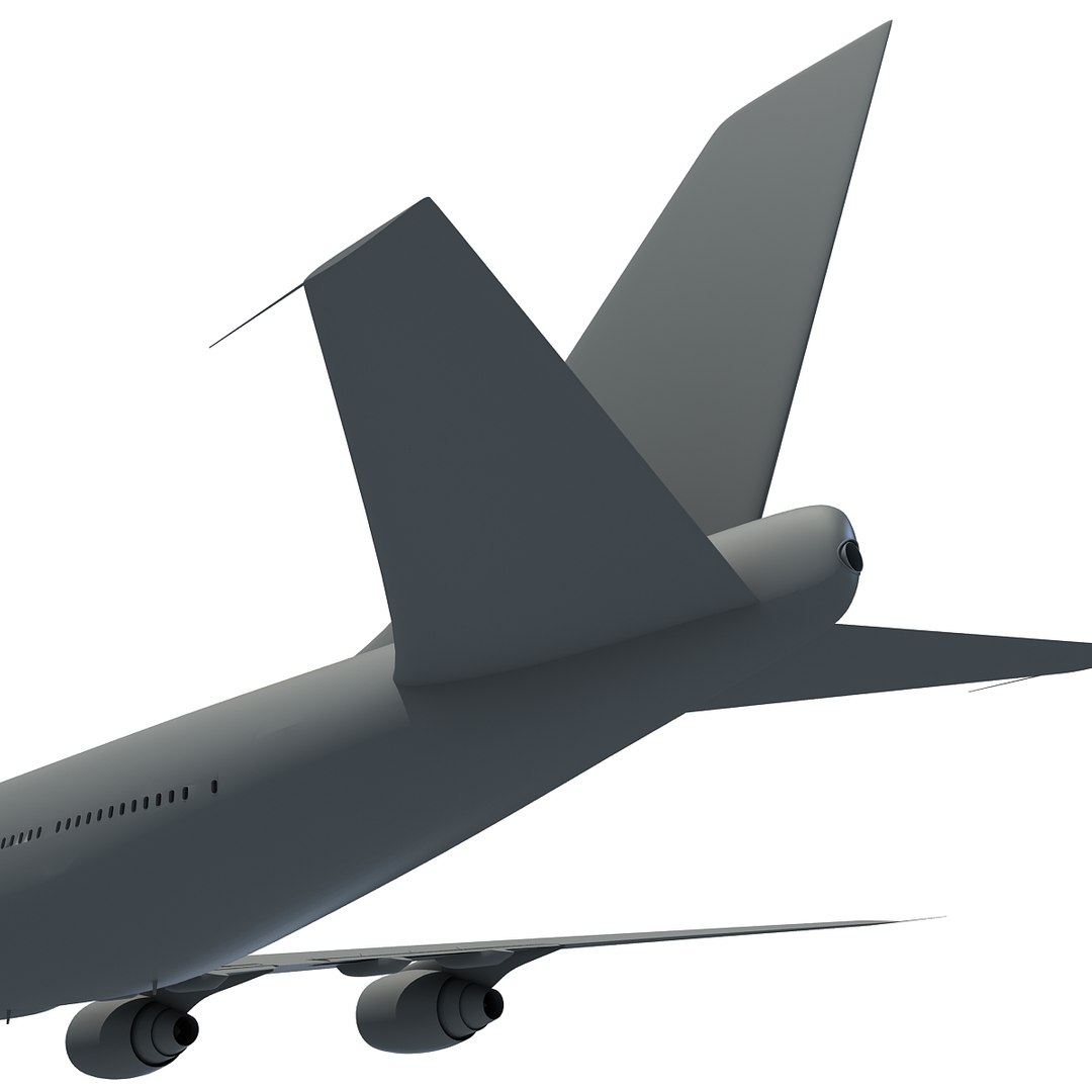 aircraft aerial scene air 3d model