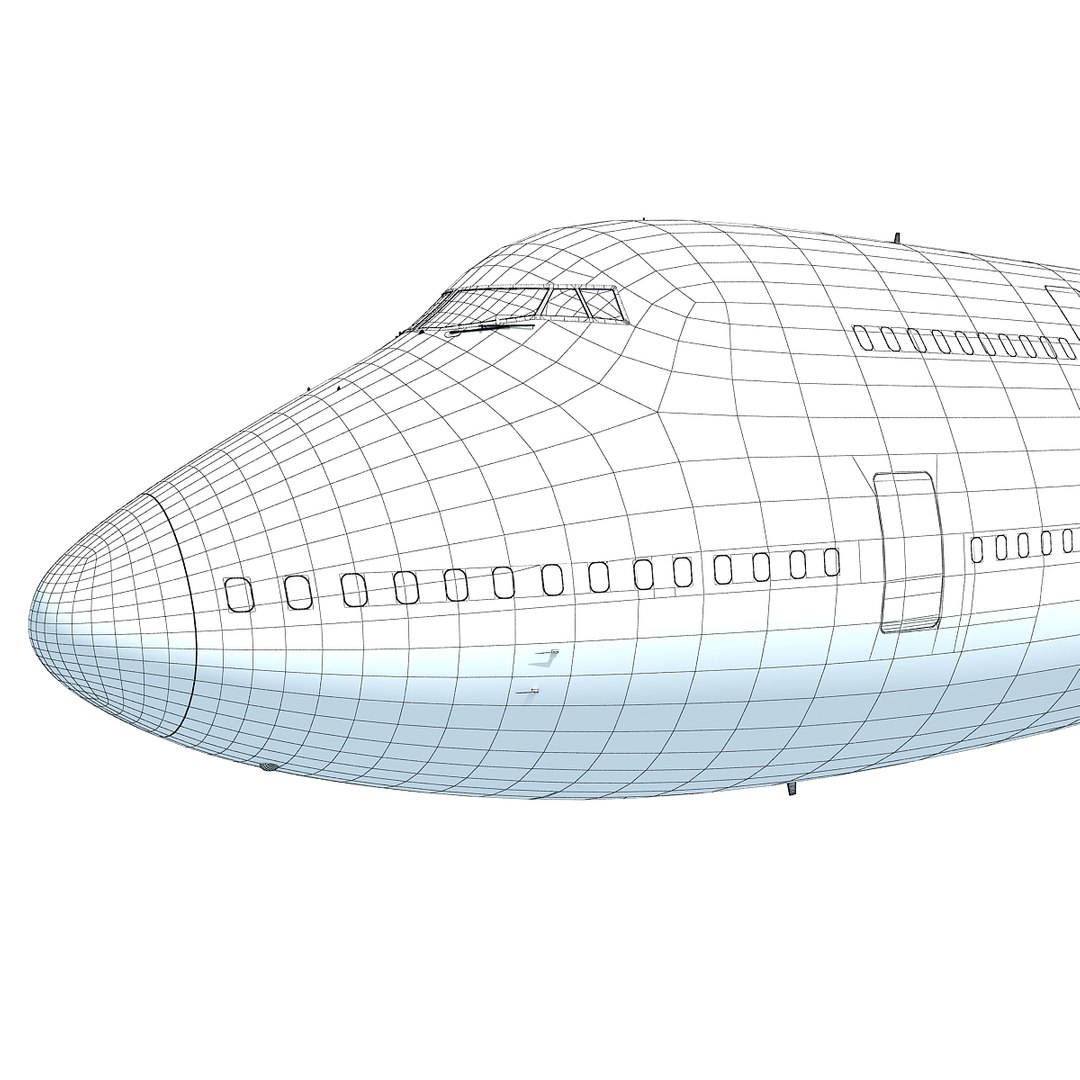 aircraft aerial scene air 3d model