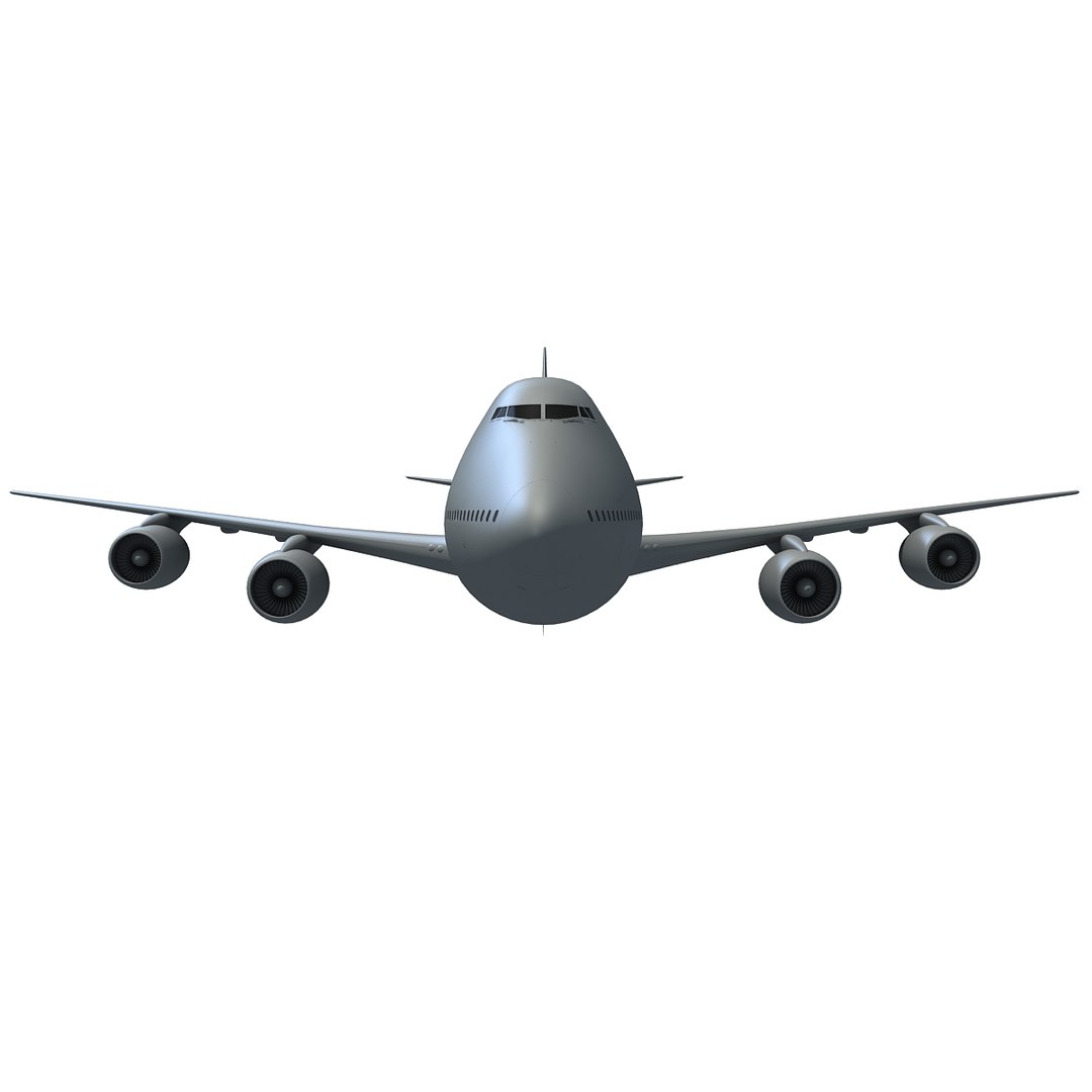 aircraft aerial scene air 3d model