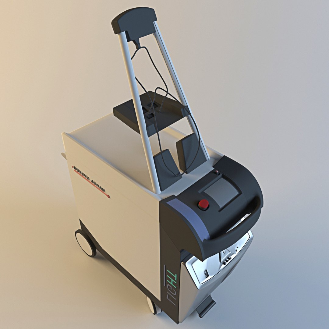 Laser Quanta 3d Model