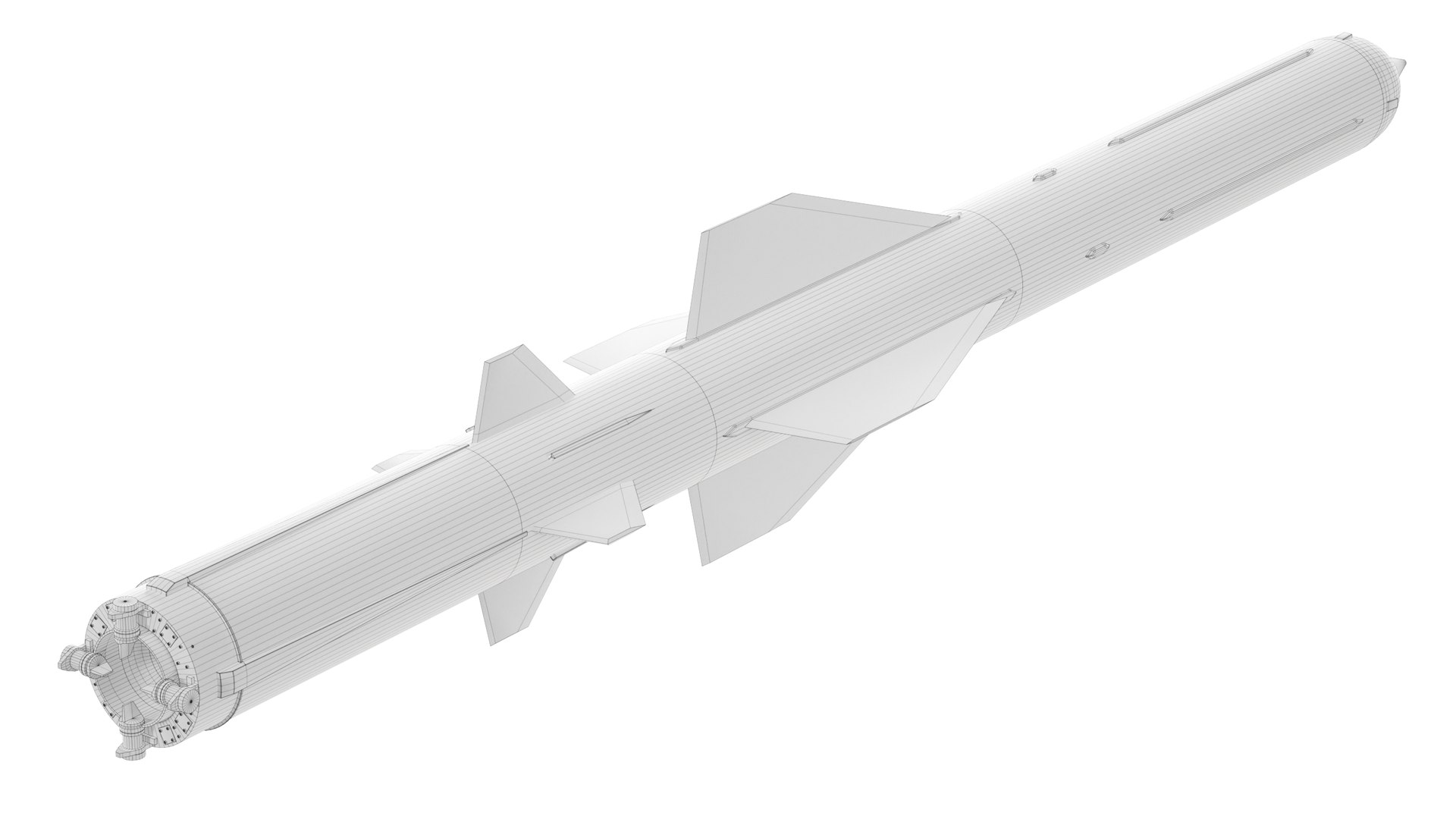P-800 Oniks Anti-Ship Cruise Missile model - TurboSquid 2165576