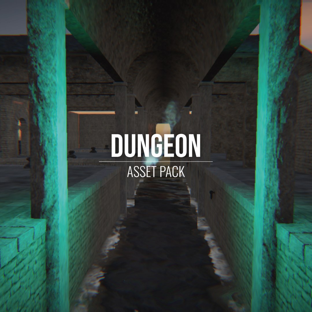 3D Dungeon - Asset Pack - Blender And FBX Model - TurboSquid 1728672