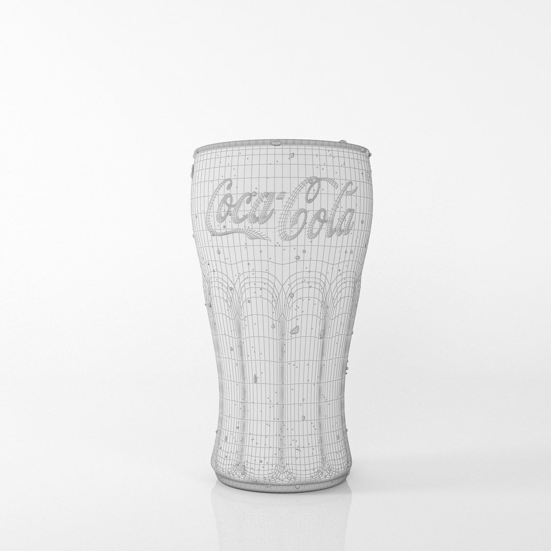 Max Coca Cola Soda Glass