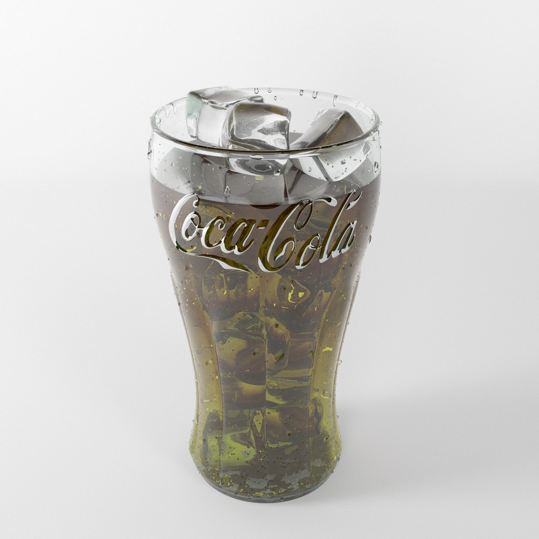 Max Coca Cola Soda Glass