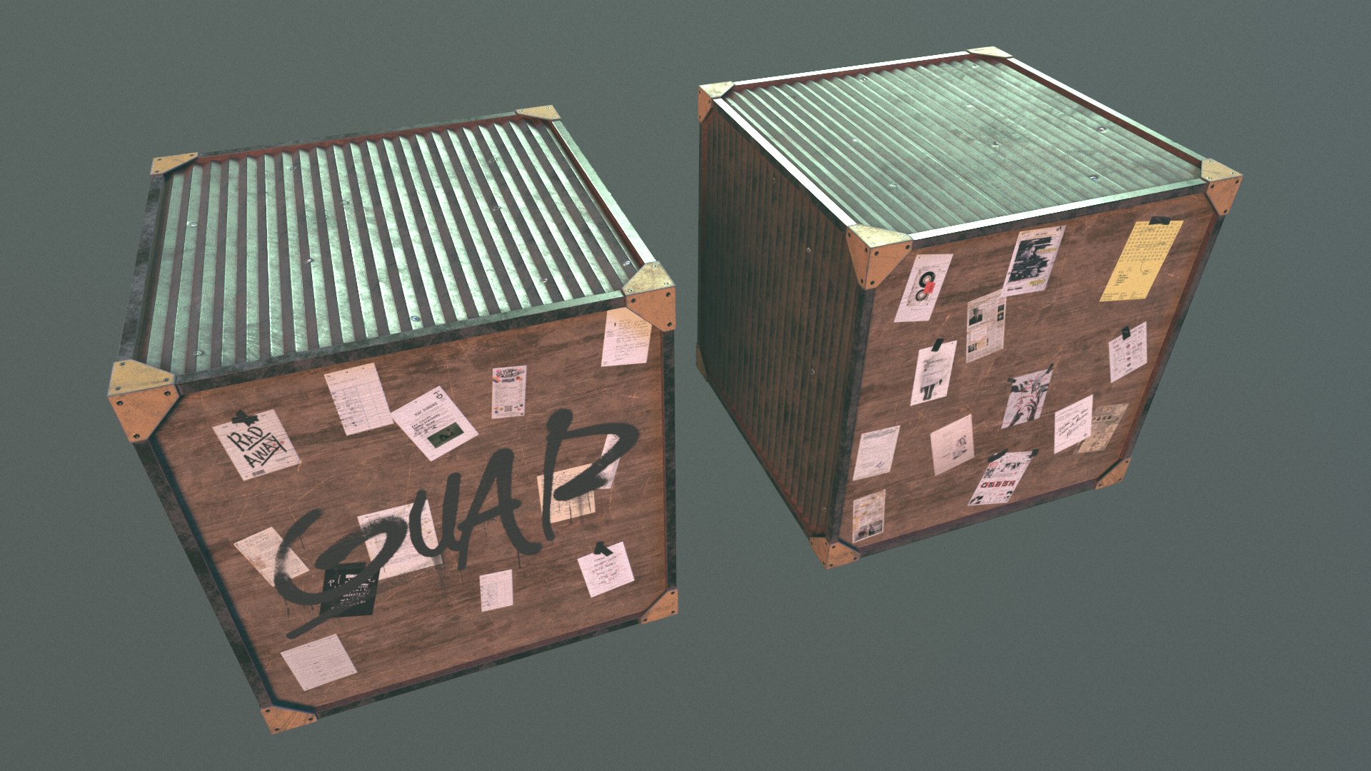 3D Environmental Prop Kit Model - TurboSquid 2393386