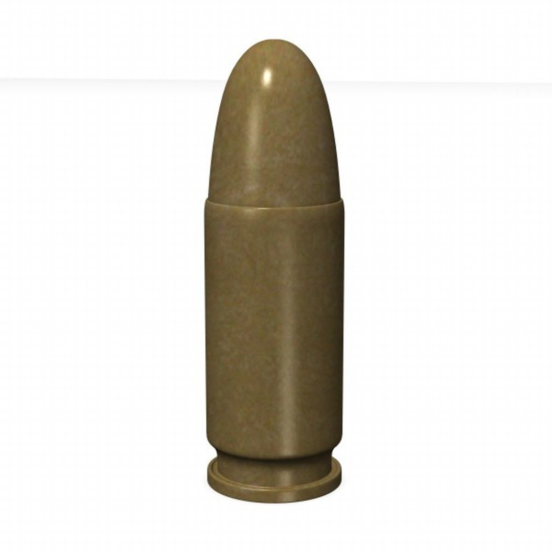 3d model of bullets