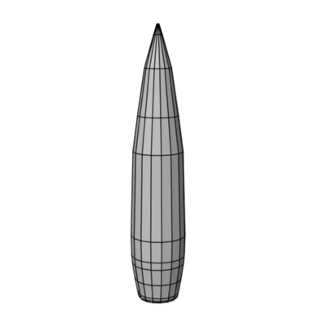 3d model of bullets