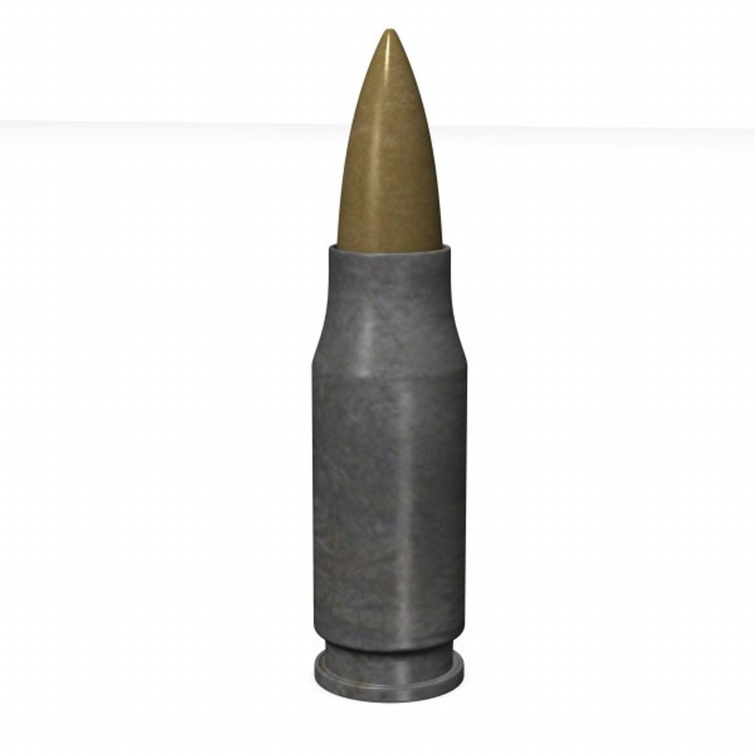 3d model of bullets