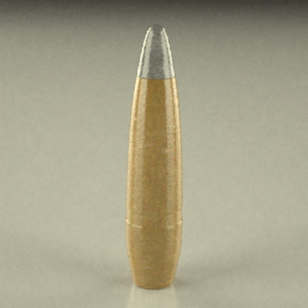 3d model of bullets
