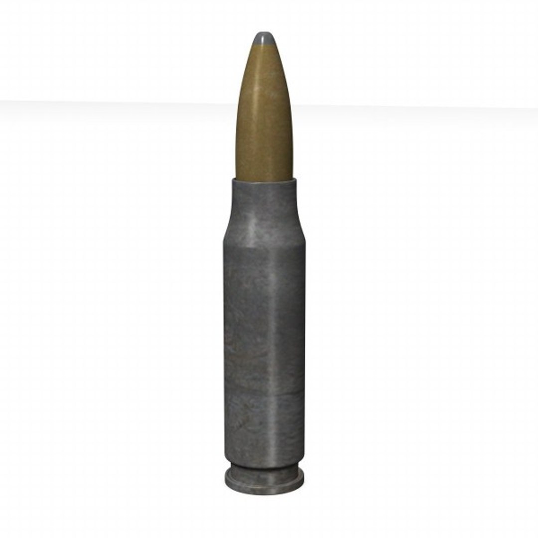 3d model of bullets